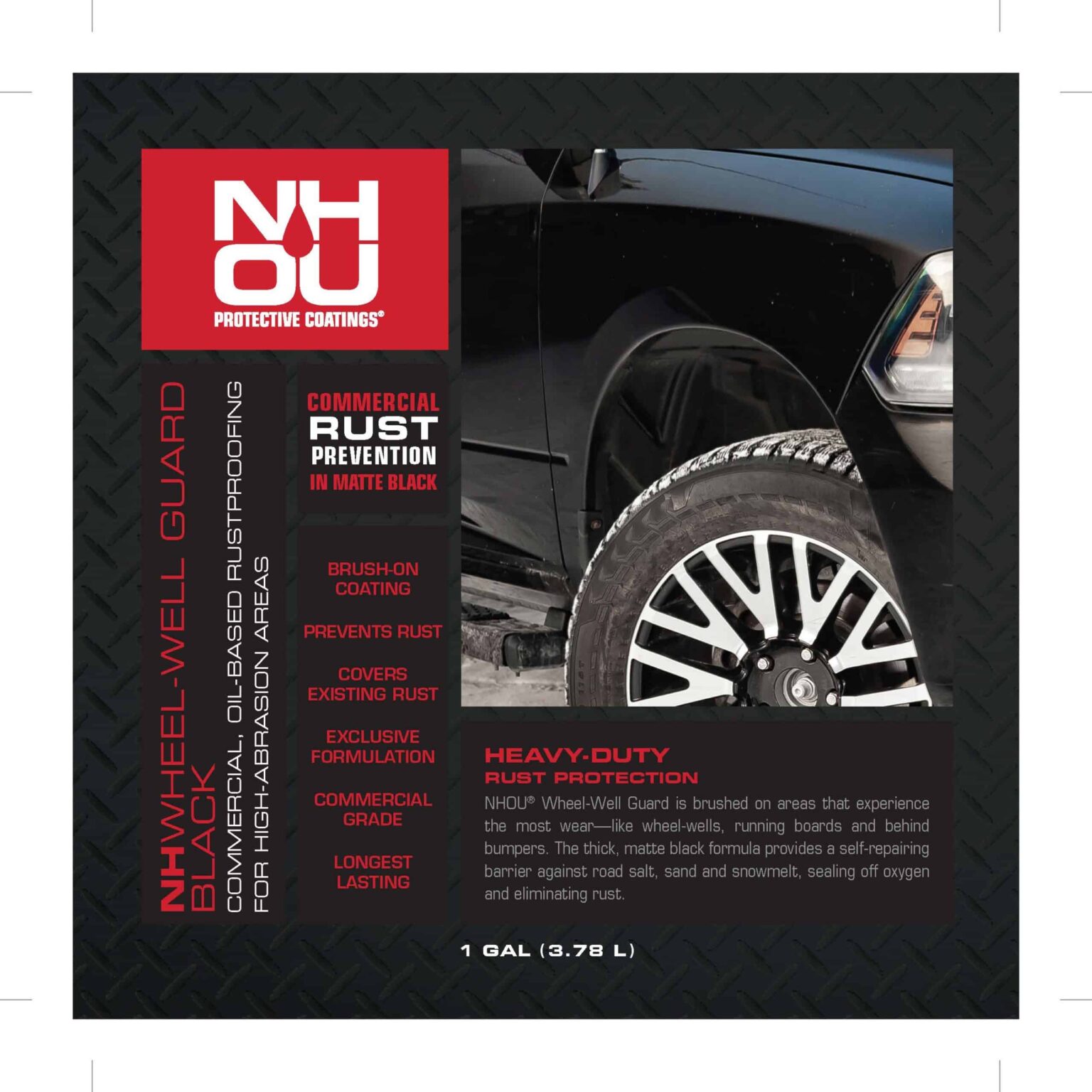 NHOU® Wheel-Well Guard-Engineered for Abuse. Ready for Anything - NHOU